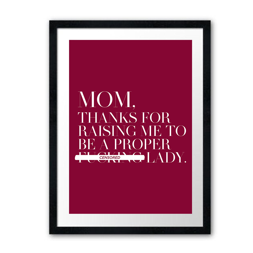 PROPER LADY POSTER – 9Lines